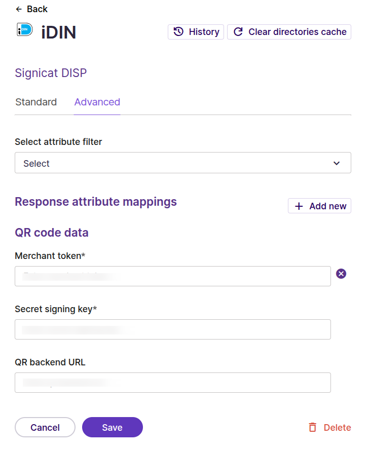 iDIN QR code flow | Signicat Documentation