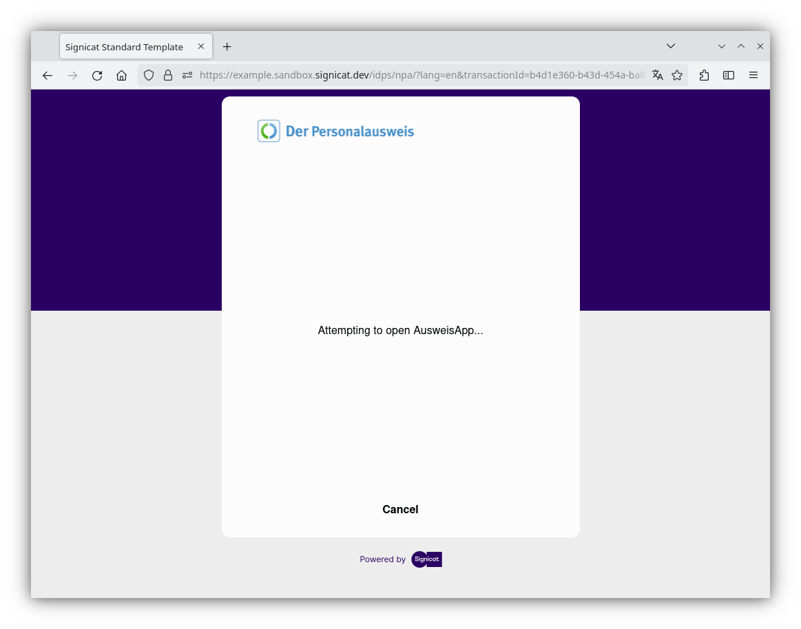 Configure your account | Signicat Documentation