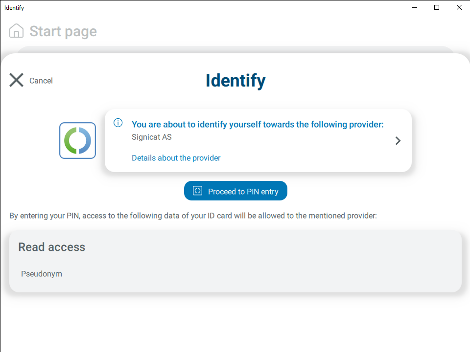 Configure your account | Signicat Documentation
