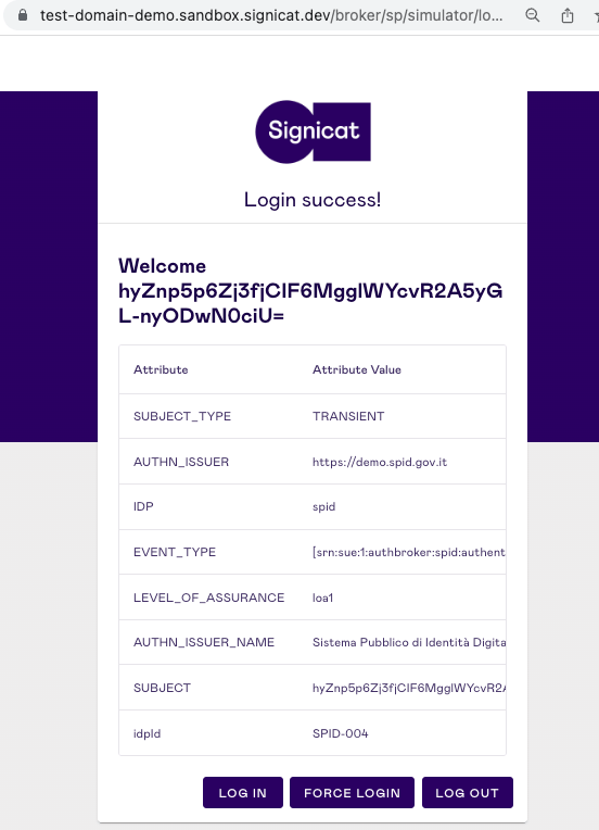 Setup of SPID | Signicat Documentation